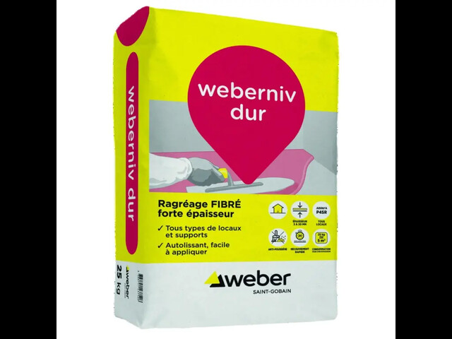 weberniv dur : Industrielle et parking > Préparation et Finition des ...