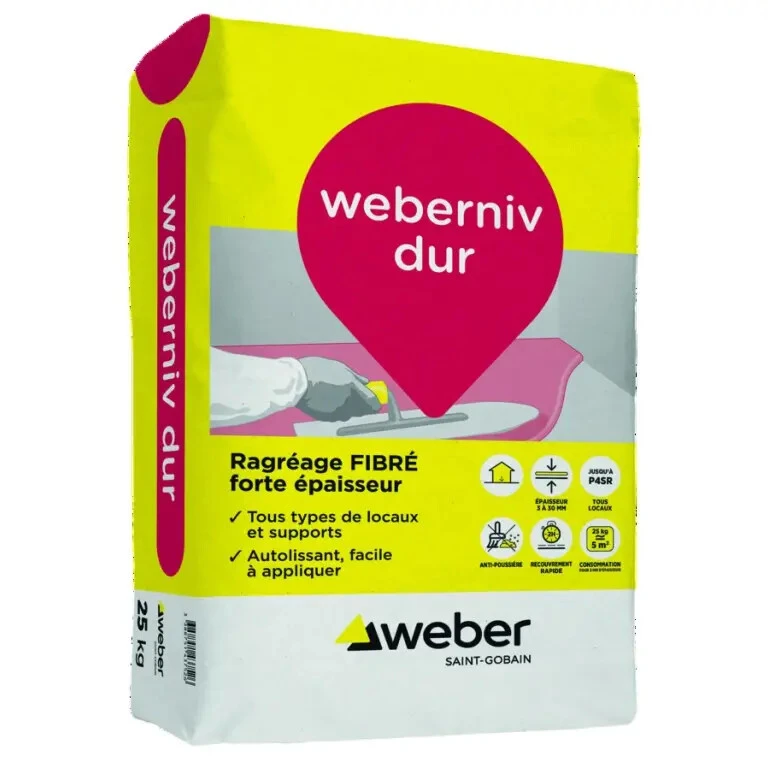 weberniv dur : Industrielle et parking > Préparation et Finition des ...